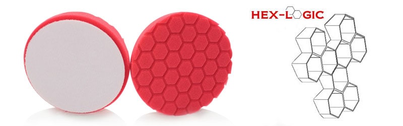 CHEMICAL GUYS HEX LOGIC 6,5" RAUÐUR ULTRA FINE FINISHING PAD - Classic ...